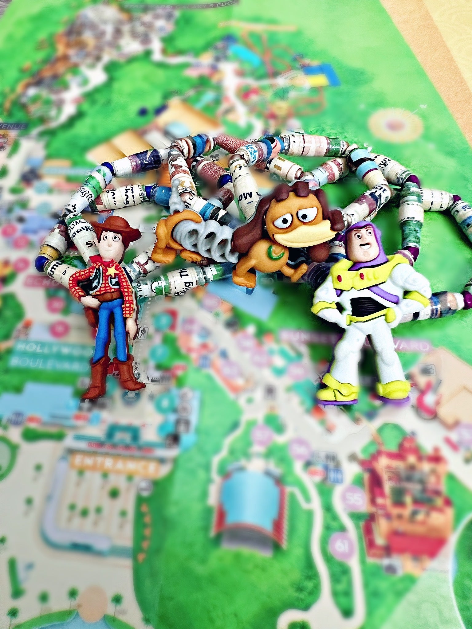 Toy Story Disney Map Bracelets - Slink dog - Woody - Buzz Lightyear ...