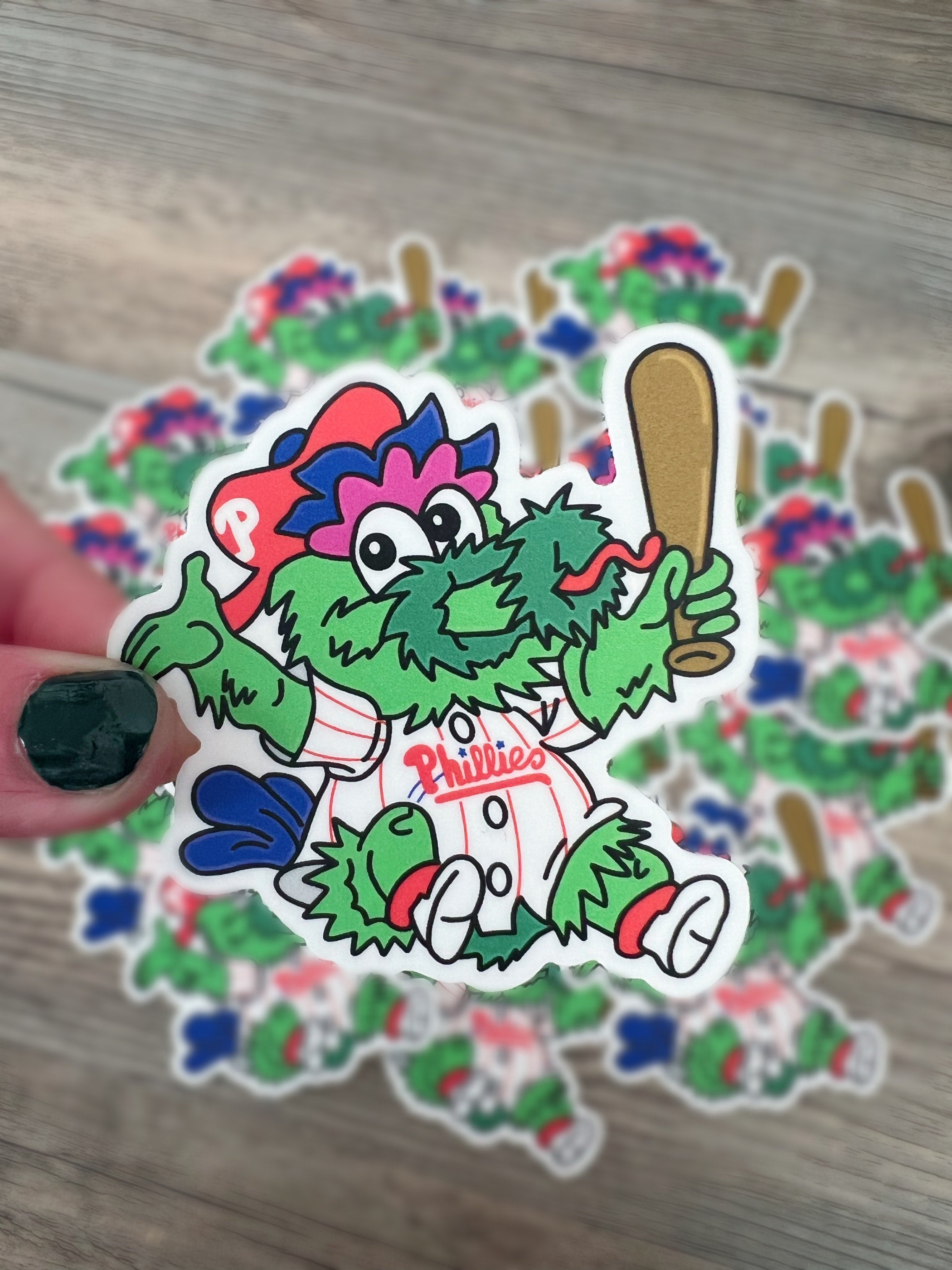 PHILLIE PHANATIC Die Cut Sticker- Waterproof & Weatherproof | Mary's ...